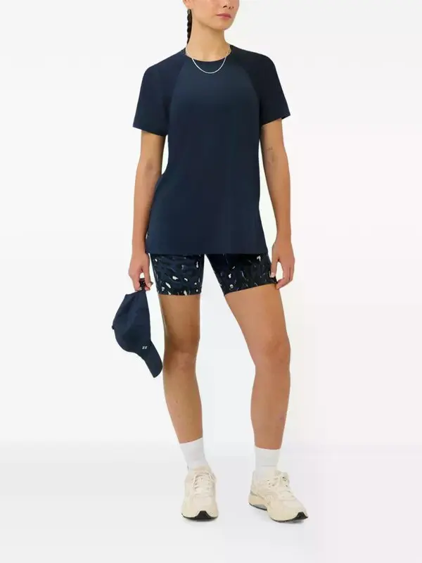 Sweaty Betty Leopard Print High-waisted Shorts