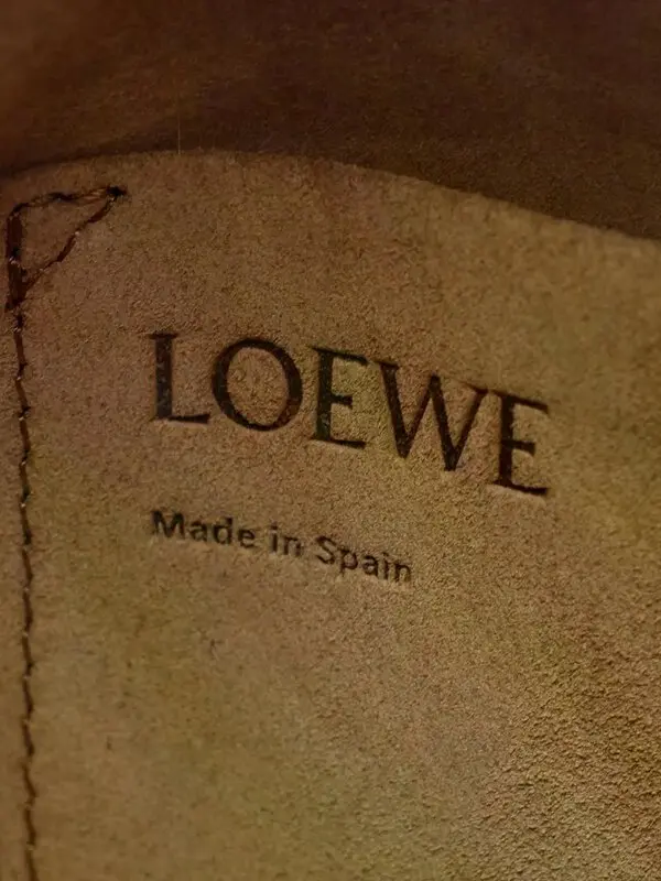 Loewe Large Calfskin Puzzle Satchel - Black
