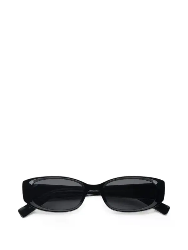 AKILA Mira Oval Sunglasses - Black