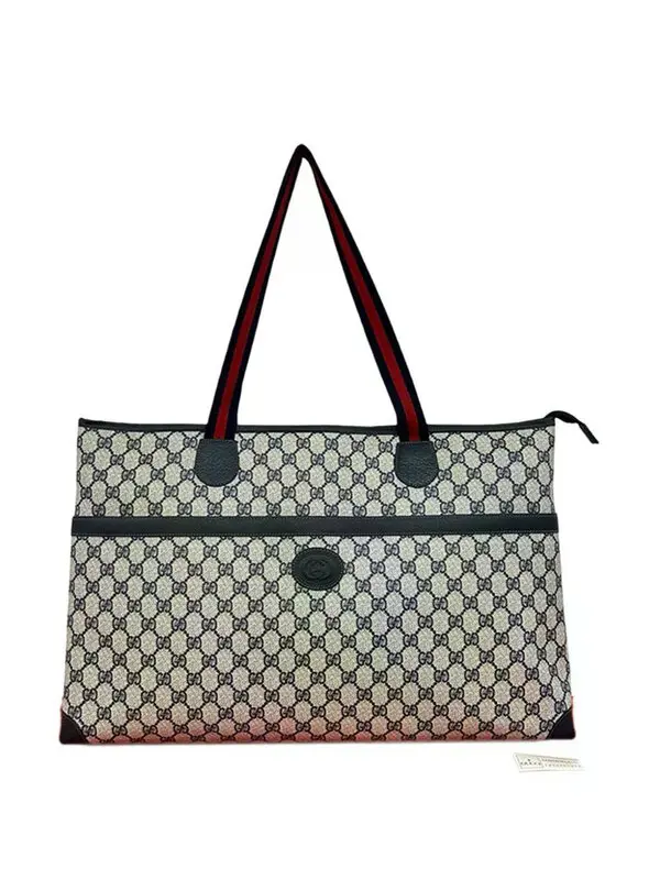 Gucci 20th Century Gg Plus Sherry Line Tote Bag