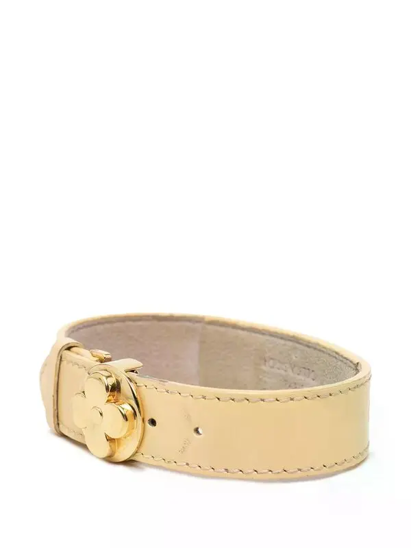 LOUIS VUITTON Vachetta Monogram Wish Bracelet Costume Bracelet