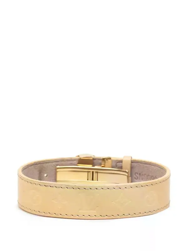 LOUIS VUITTON Vachetta Monogram Wish Bracelet Costume Bracelet