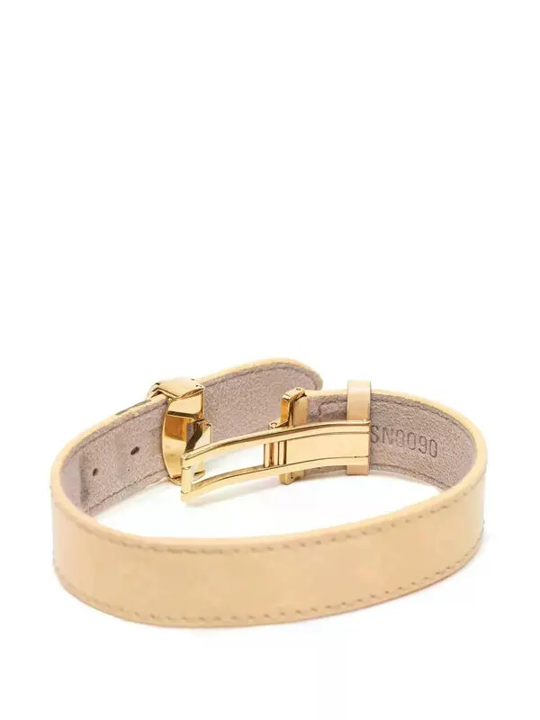 LOUIS VUITTON Vachetta Monogram Wish Bracelet Costume Bracelet