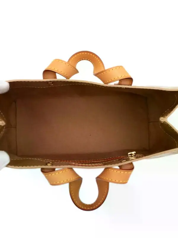 LOUIS VUITTON 2007 Monogram Vernis Reade Pm Handbag - Brown
