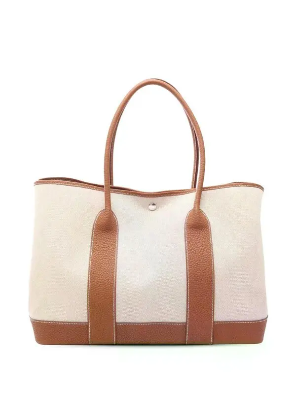 Hermès 2025 Toile And Negonda Garden Party 39 Tote Bag - Neutrals