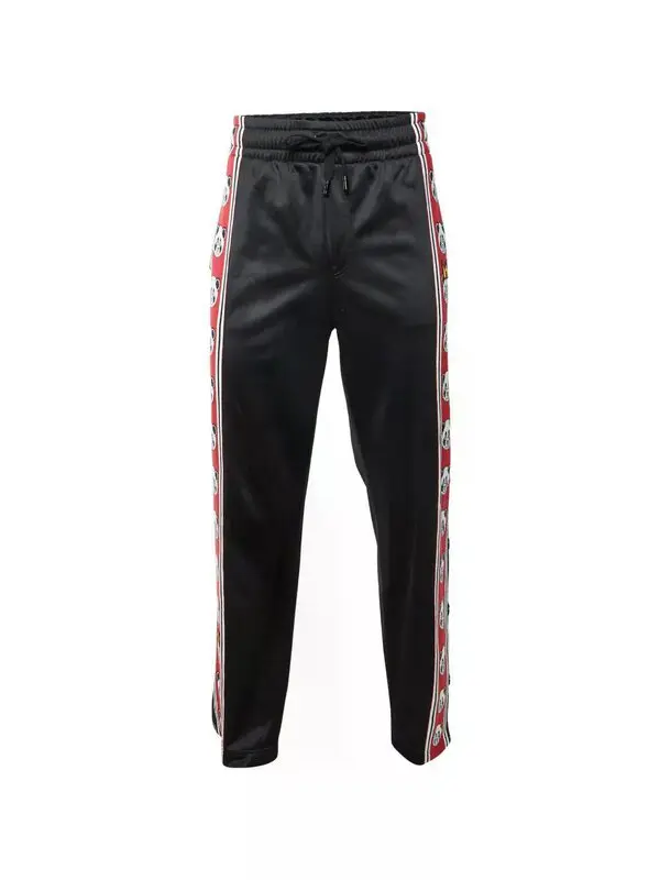 Dolce & Gabbana Panda Graphic Side-tape Track Pants