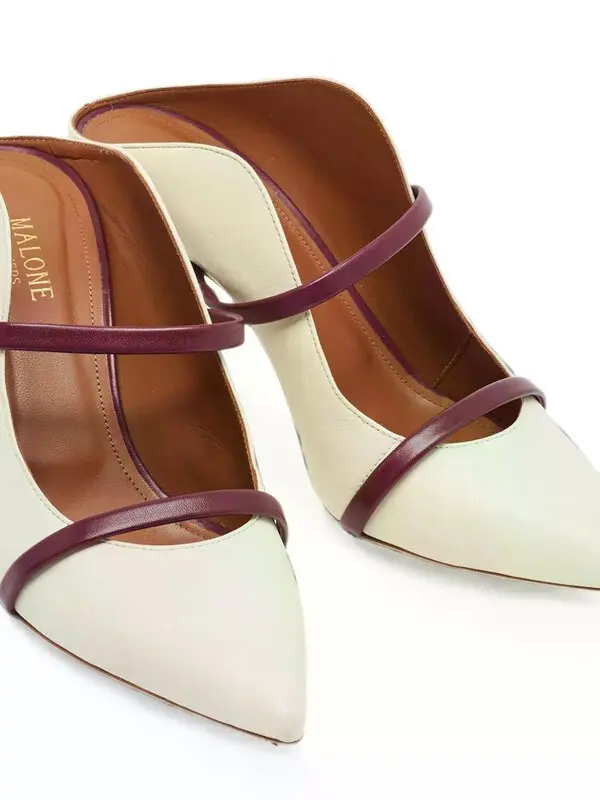 MALONE SOULIERS Maureen Curved-strap Mules