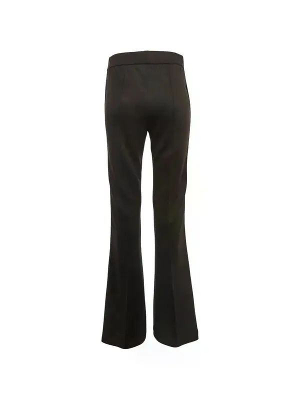 Fendi Jersey Logo Band Flared Trousers