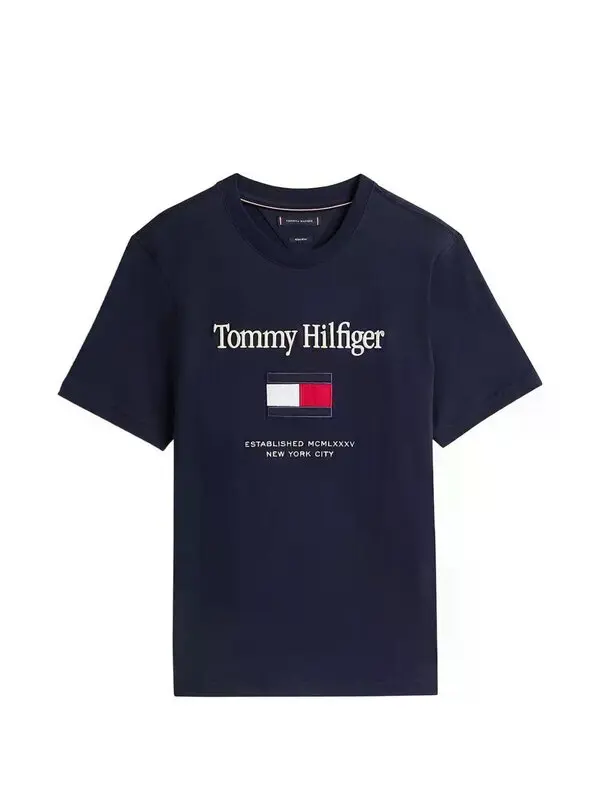 Tommy Hilfiger Logo-embroidered T-shirt