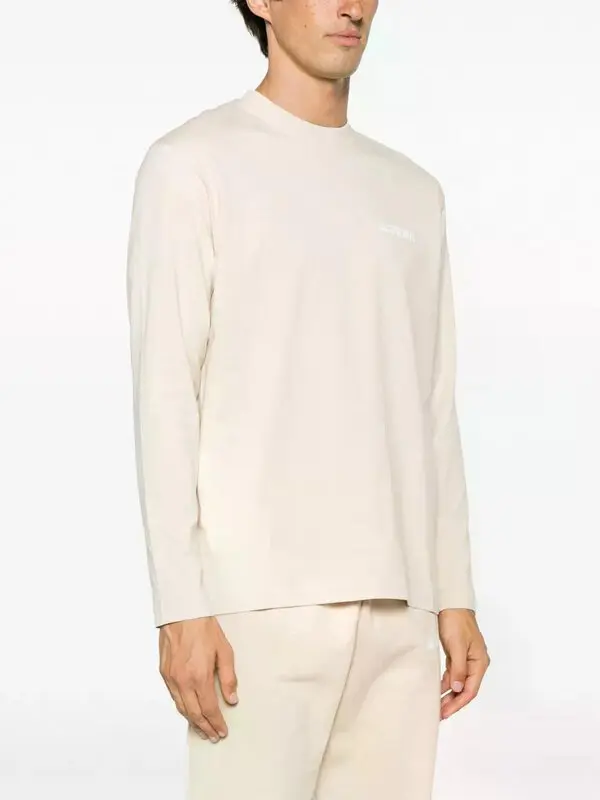 Jacquemus Long Sleeve Organic Cotton T-shirt