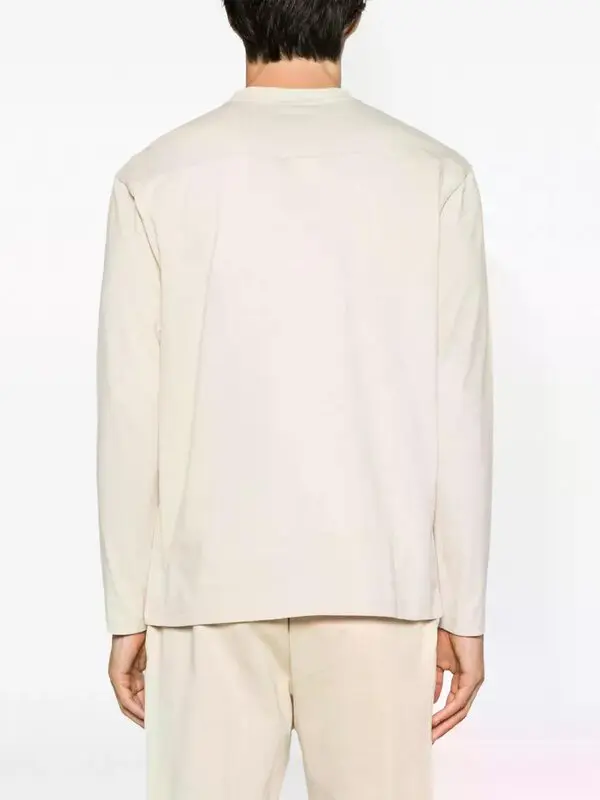 Jacquemus Long Sleeve Organic Cotton T-shirt
