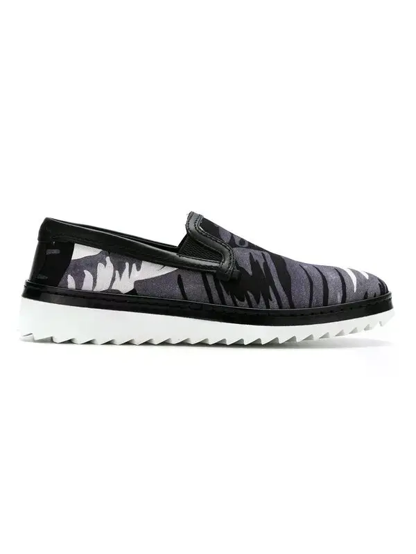 Dolce & Gabbana Printed Slip-on Sneakers