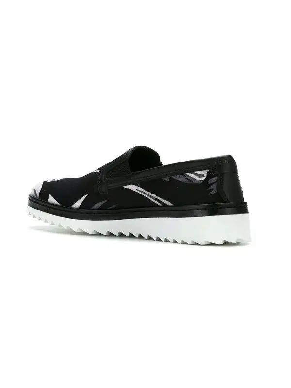 Dolce & Gabbana Printed Slip-on Sneakers