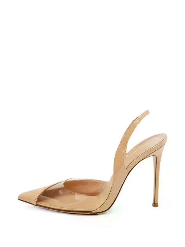 GIANVITO ROSSI Plexi Slingback Pumps