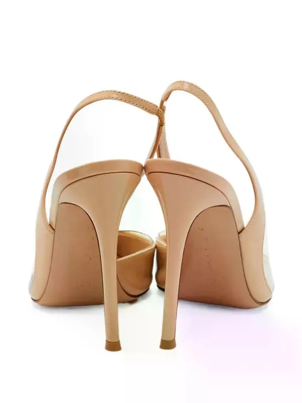 GIANVITO ROSSI Plexi Slingback Pumps