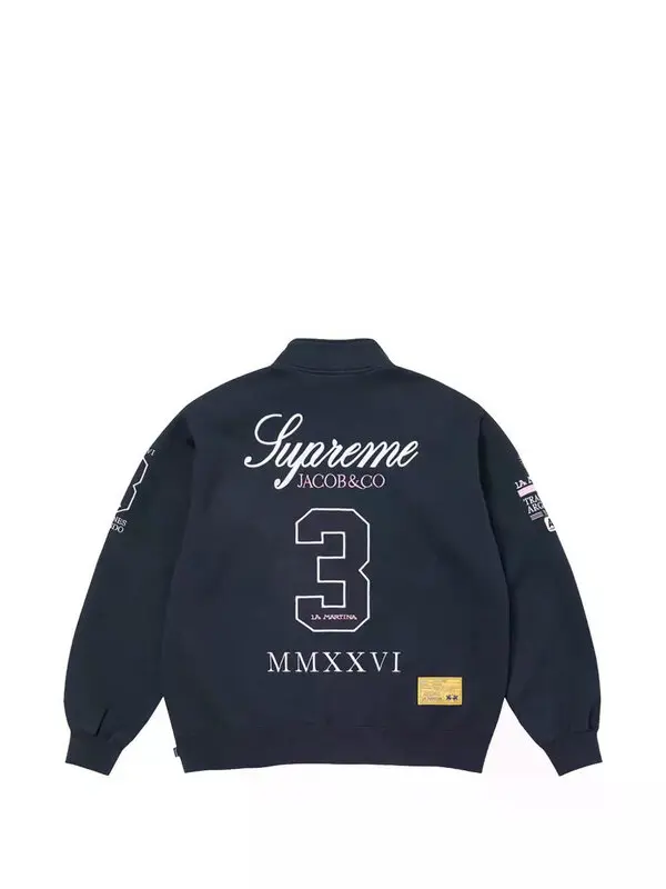 Supreme X La Martina X Jacob & Co Zip-up Sweatshirt