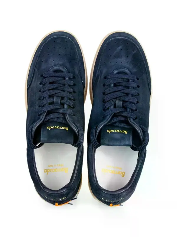 BARACUTA Suede Perforated Sneakers