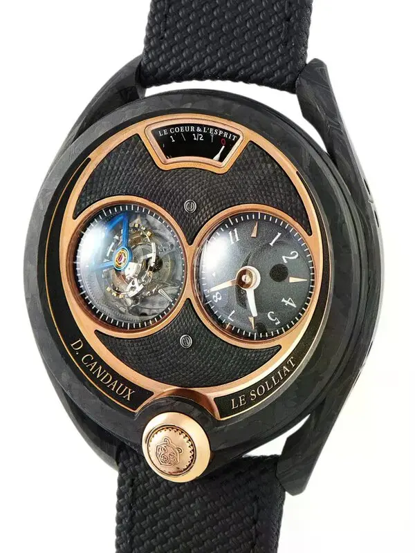 DAVID CANDAUX Dc6 Carbon Prototype 1 43mm - Black