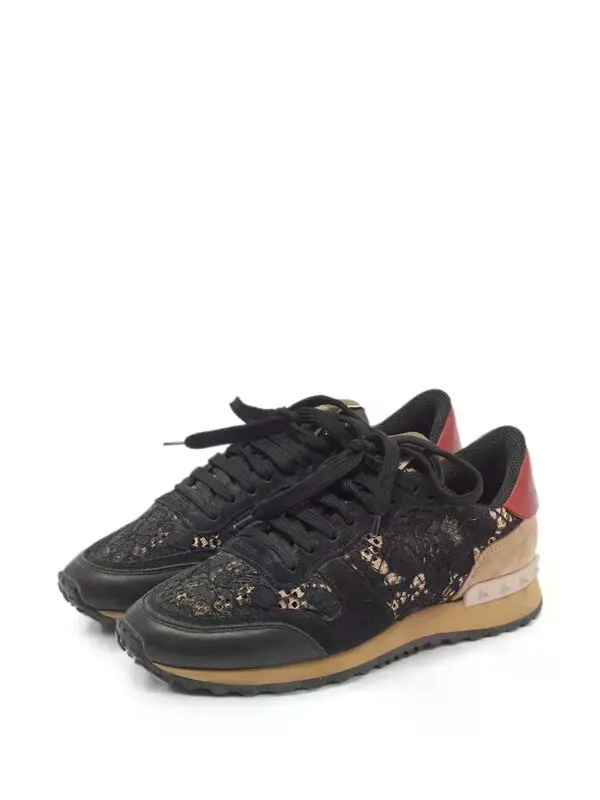 Valentino Garavani Rockrunner Lace-up Sneakers