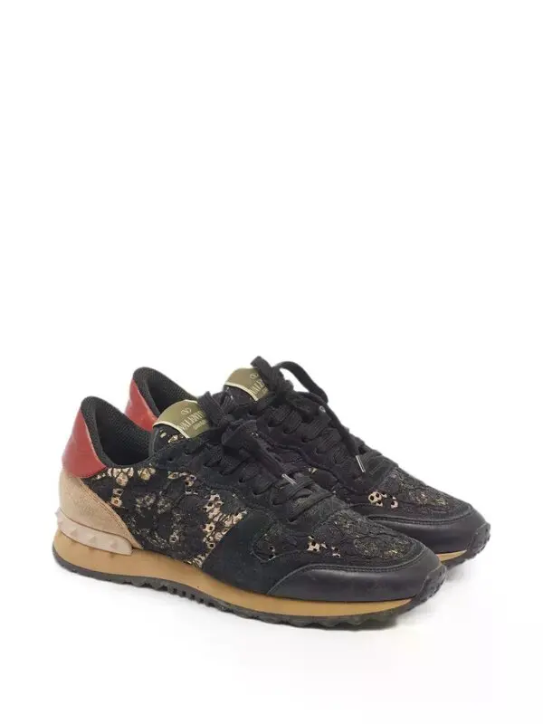 Valentino Garavani Rockrunner Lace-up Sneakers