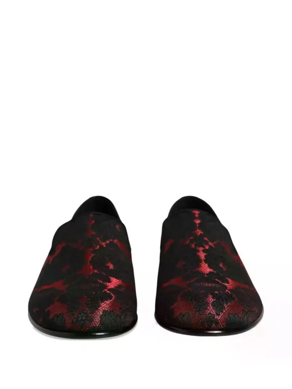 Dolce & Gabbana Jacquard Loafers
