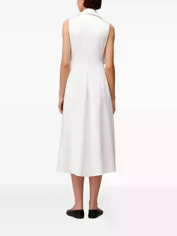 RETORI Retrofdraped Sleeveless Midi Dress