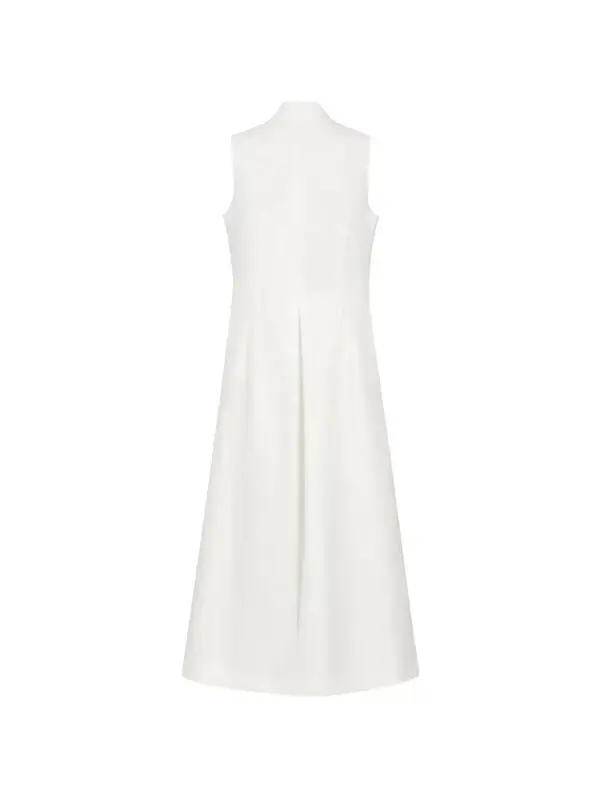 RETORI Retrofdraped Sleeveless Midi Dress