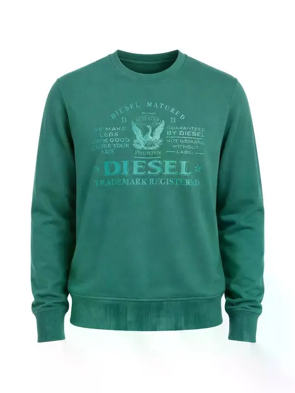 DIESEL® Logo Print Sweatshirt