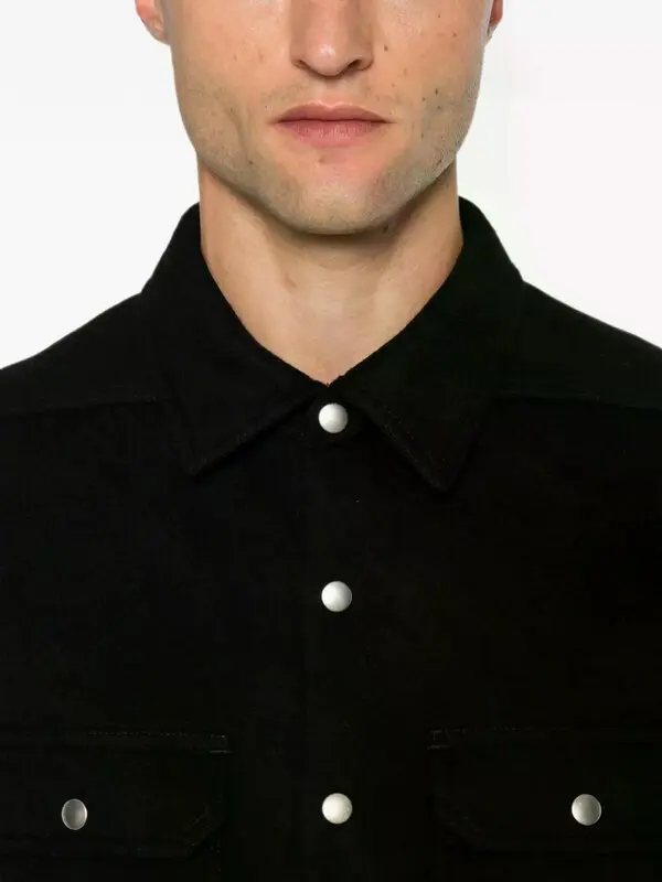 Rick Owens Button-fastening Shirt Jacket