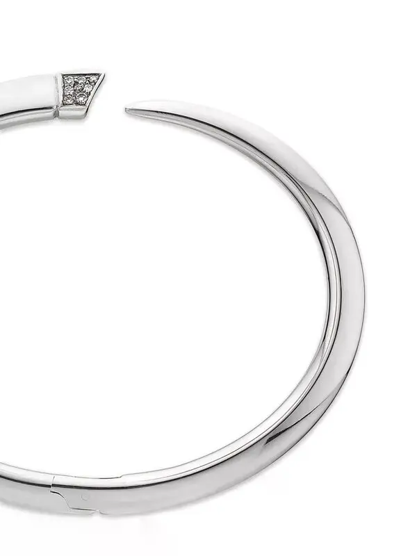SHAUN LEANE Sabre Diamond Pavé Bangle
