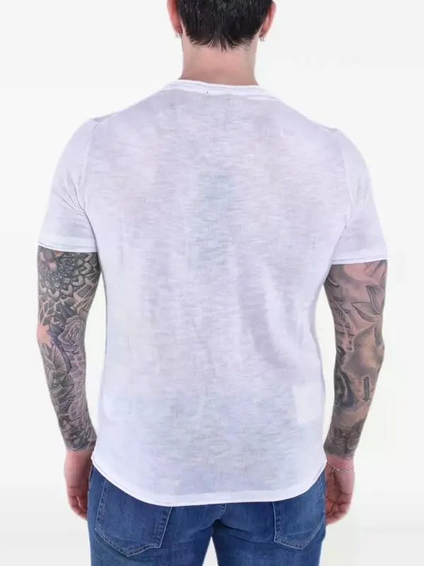 BLAUER. Chest-pocket T-shirt
