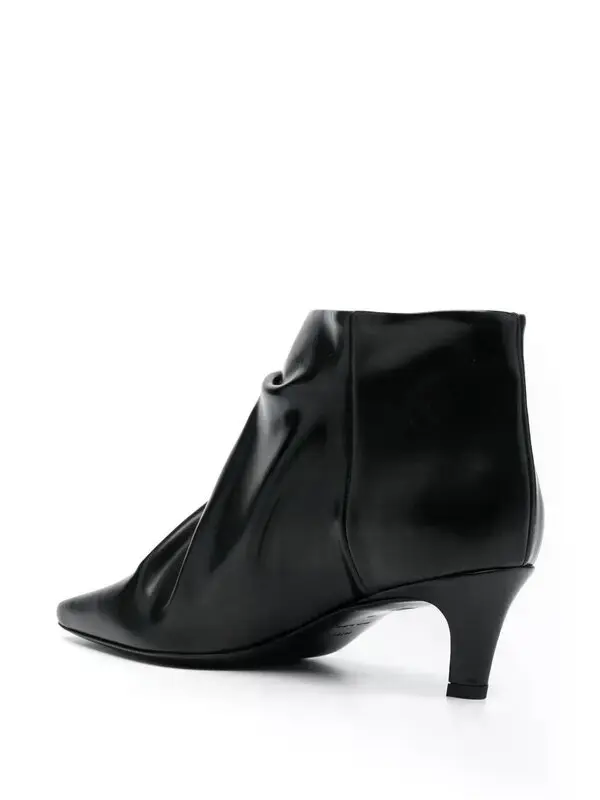 TOTEME Leather Ankle Boots