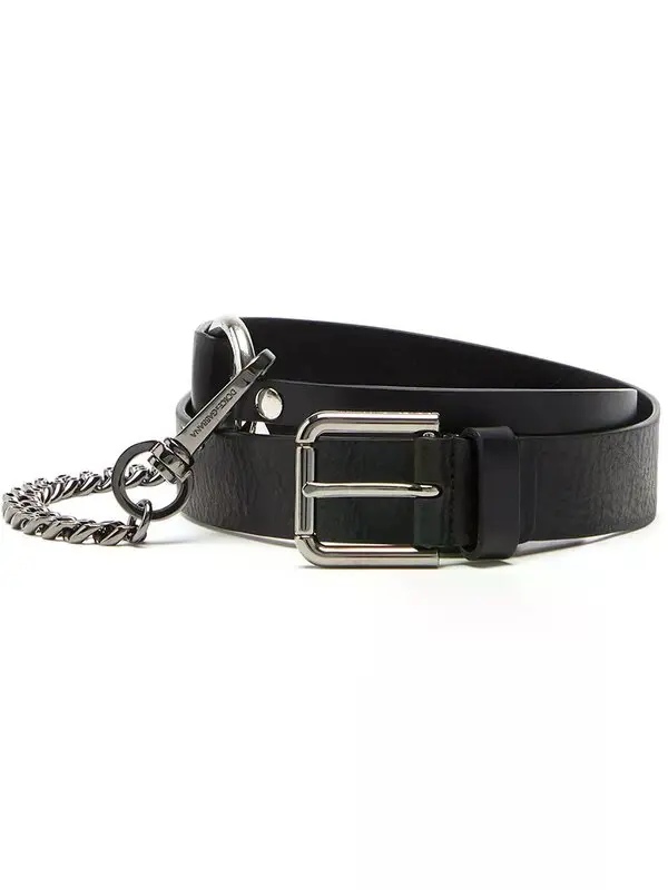 Dolce & Gabbana Chain-link Hoop Buckled Belt