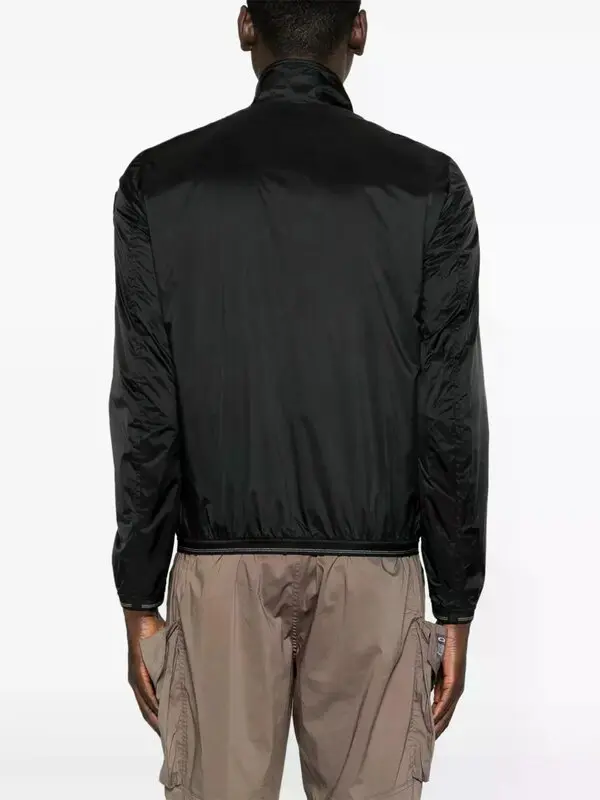 BLAUER. Marley High-neck Zip-up Jacket With Logo Patch