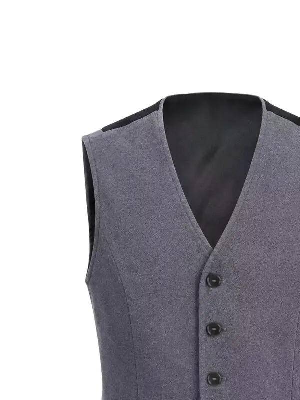 Costume National V-neck Button-up Waistcoat