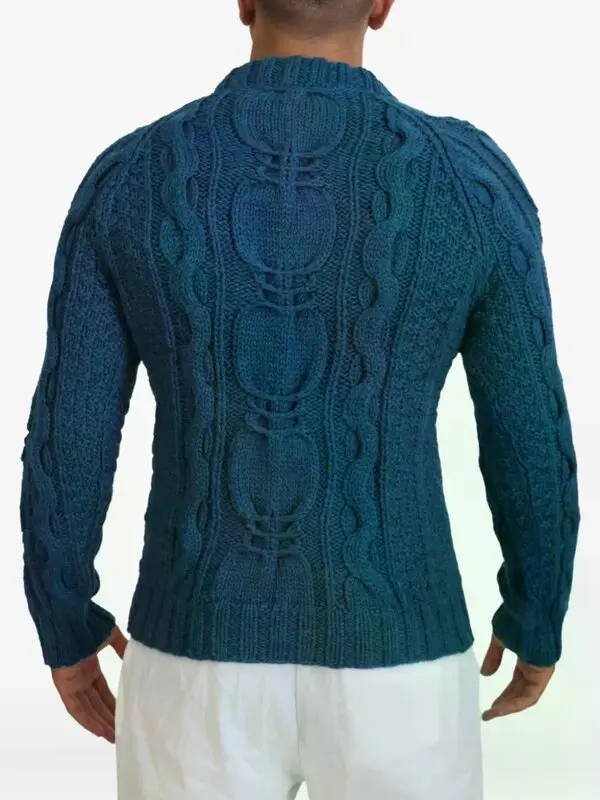 Dolce & Gabbana Cable-knit Wool Sweater