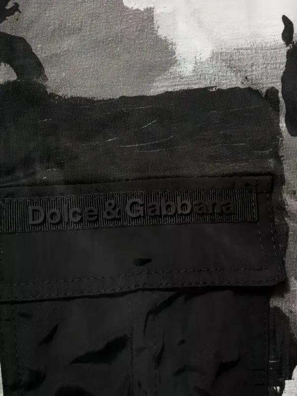 Dolce & Gabbana Camouflage-print Pocket T-shirt