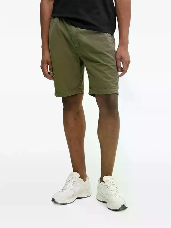 Alpha Industries Drawstring Waist Logo Patch Shorts