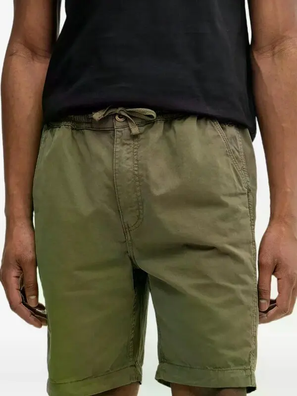 Alpha Industries Drawstring Waist Logo Patch Shorts