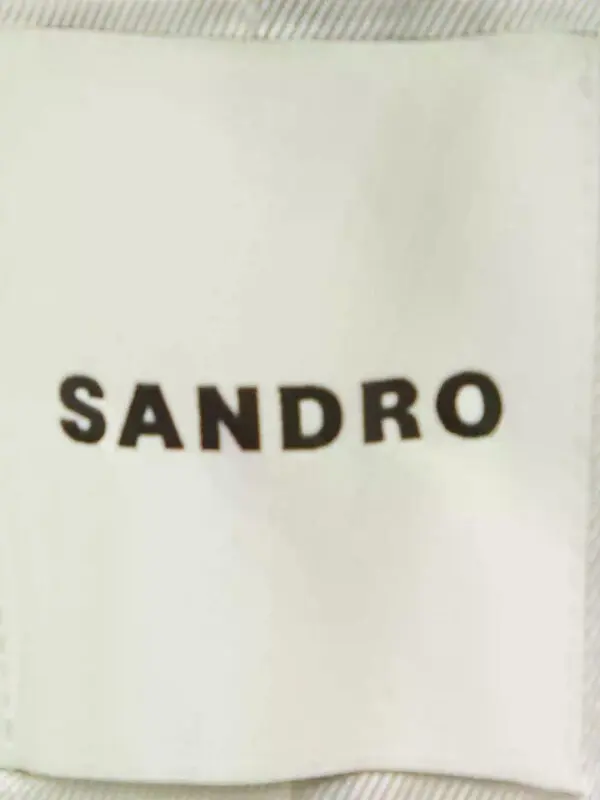 Sandro Long-sleeved Corduroy Blazer