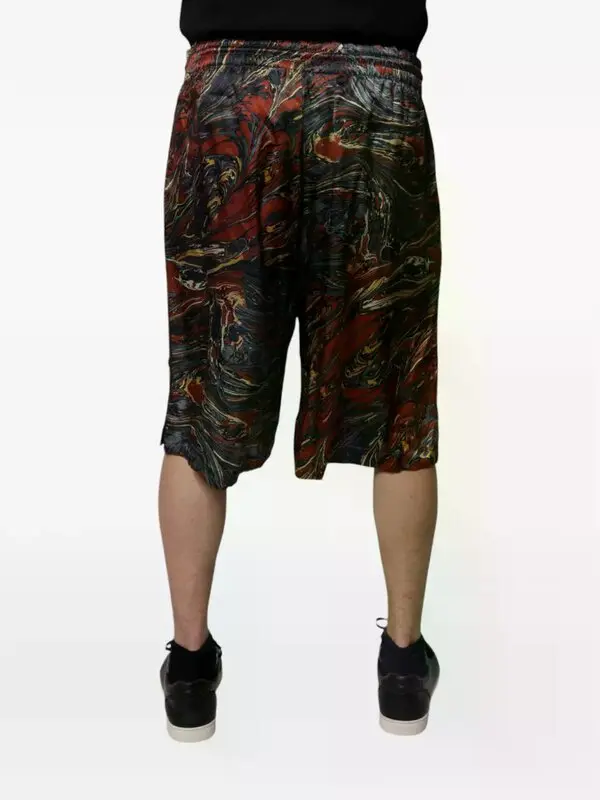 Dolce & Gabbana Marble Print Track Shorts