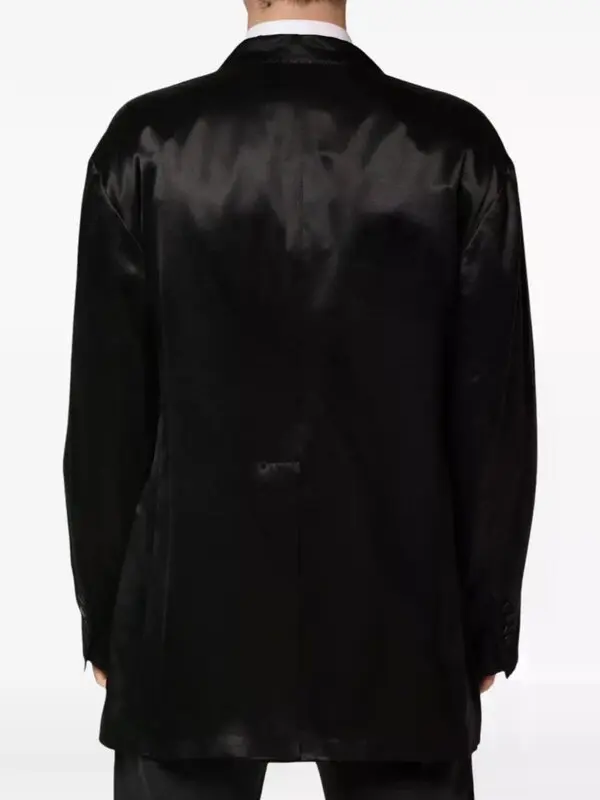 Dolce & Gabbana Double-breasted Silk Blazer