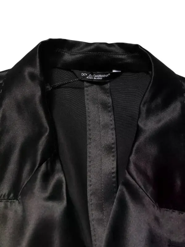 Dolce & Gabbana Double-breasted Silk Blazer