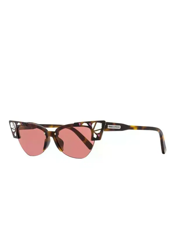Dsquared2 Bella Cat Eye Sunglasses - Brown
