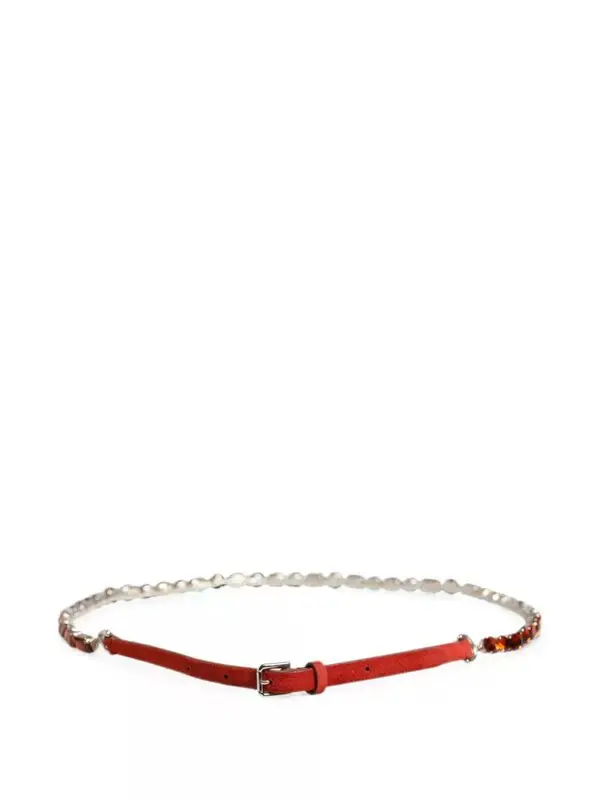 Dolce & Gabbana Embellished Chain-link Belt