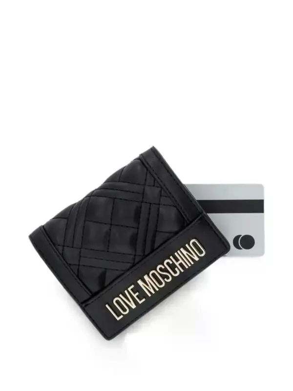 Moschino Logo-plaque Wallet