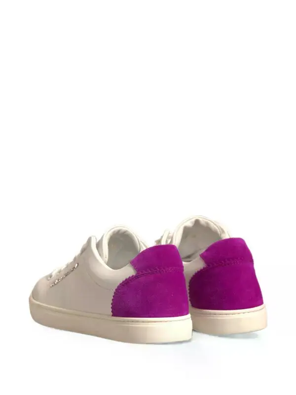Dolce & Gabbana Leather And Suede Panel Sneakers