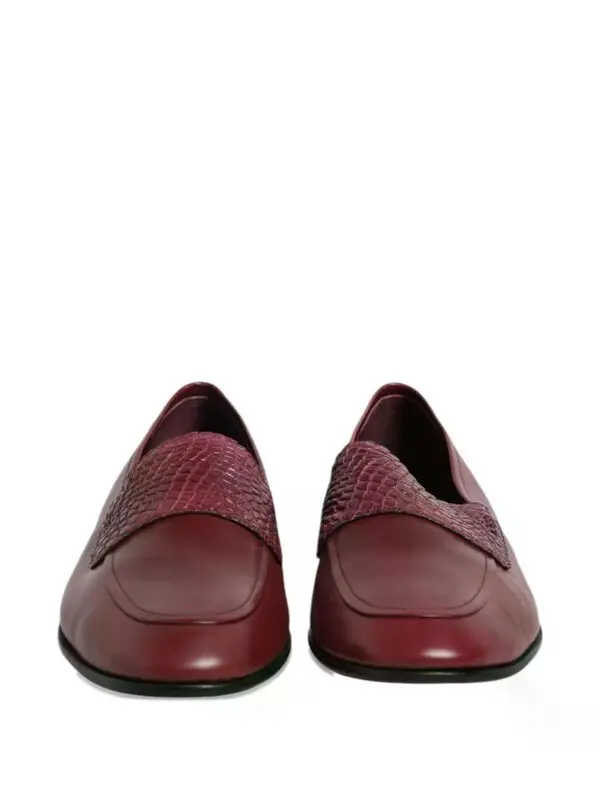 Dolce & Gabbana Reptile-embossed Loafers