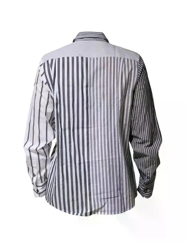 Dolce & Gabbana Patchwork Striped Shirt