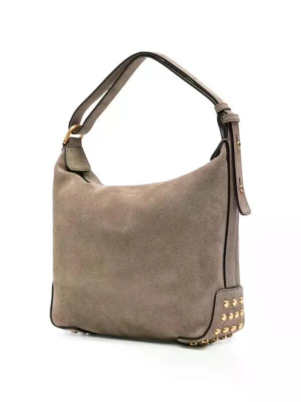 TOD'S Mini Studded Embellished Tote Bag - Neutrals